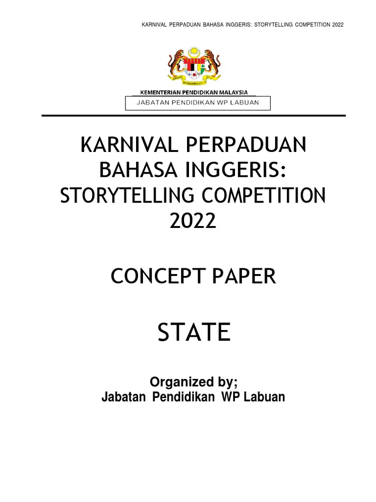 English Storytelling Competition 2022 | PDF | Linguistics | Human ...