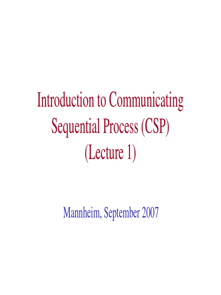 Csp 01 Pdf Computer Programming Computer Engineering