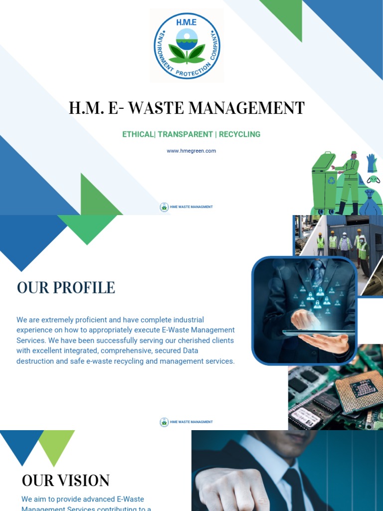 Recycling Services HME WASTE MANAGEMENT. | PDF | Electronic Waste ...