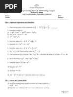 Grouping Data Worksheet | PDF | Metrology