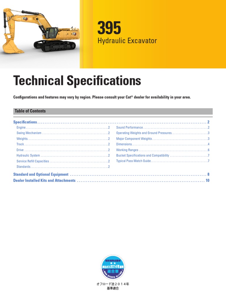 CAT395 | Download Free PDF | Horsepower | Transport