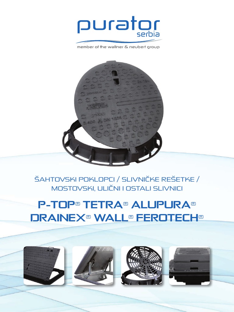 Sahtovski Poklopci I Slivnicke Resetke Katalog 2020 76 Strana Links | PDF