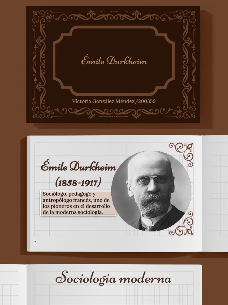 Émile Durkheim - VGM200359 | PDF | Emile Durkheim | Sociología