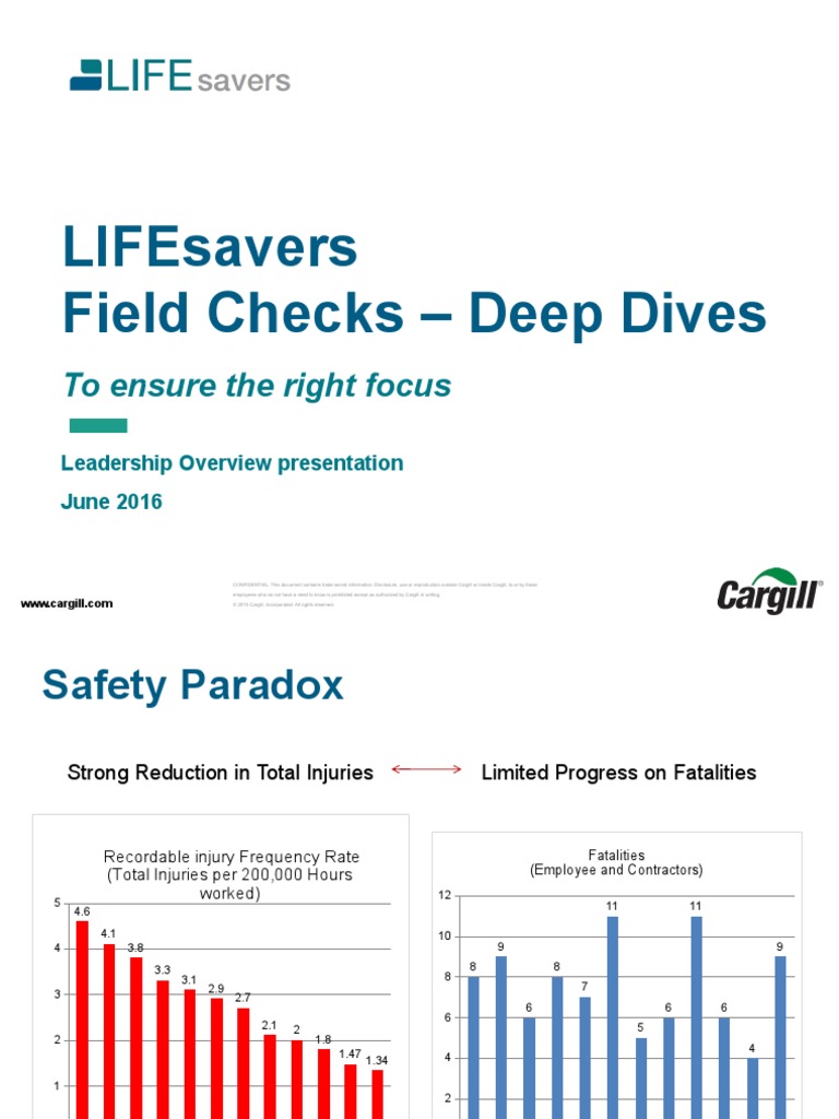 B LIFEsaver Field Check - Deep Dive Leadership Overview Presentation | PDF | Welding | Construction