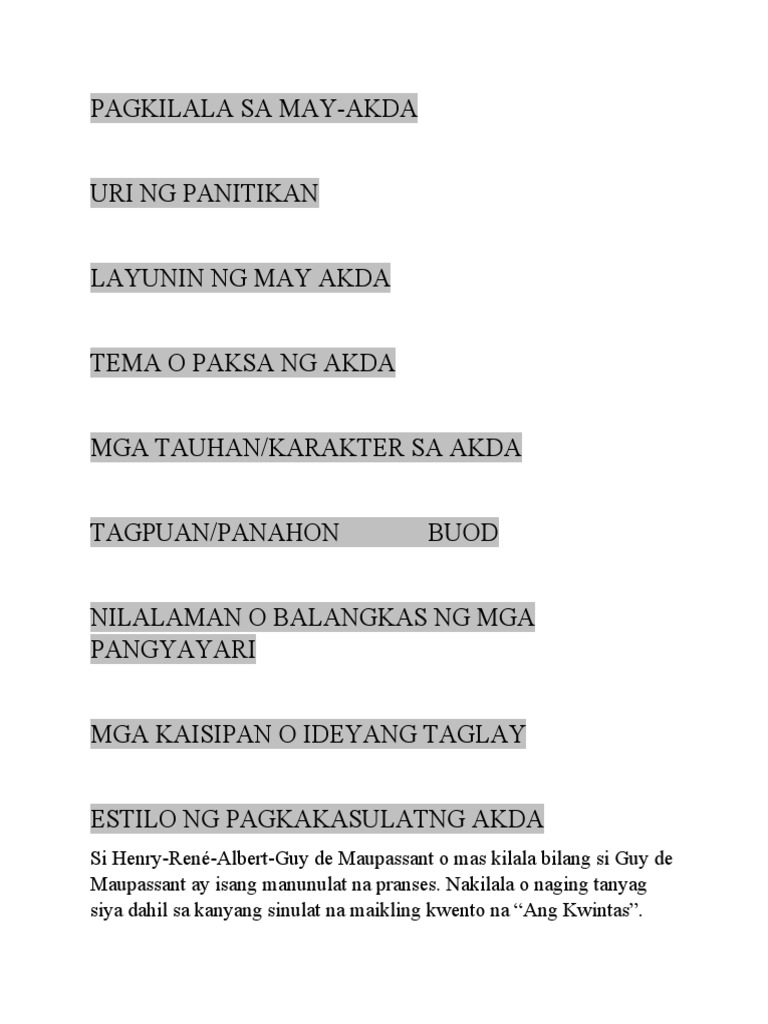 Project FILIPINO | PDF