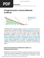 Método Simplex Con Solver Excel | PDF | Programación lineal | Microsoft Excel