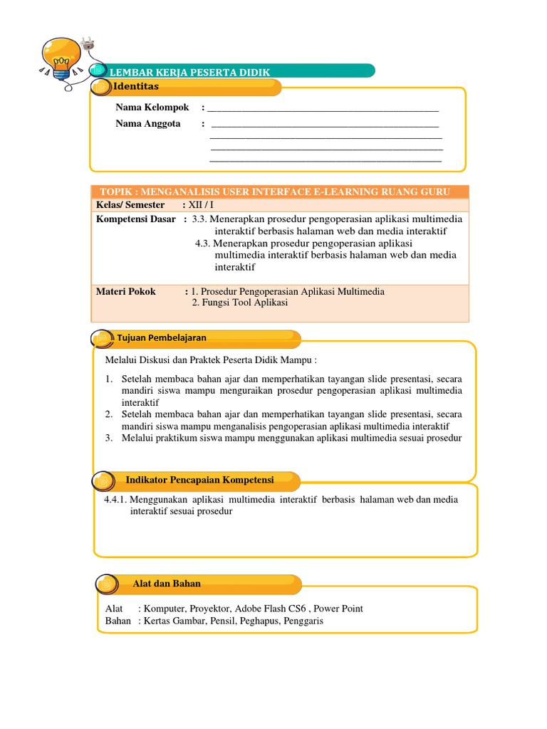 LKPD Pertemuan 2 | PDF | Komputer