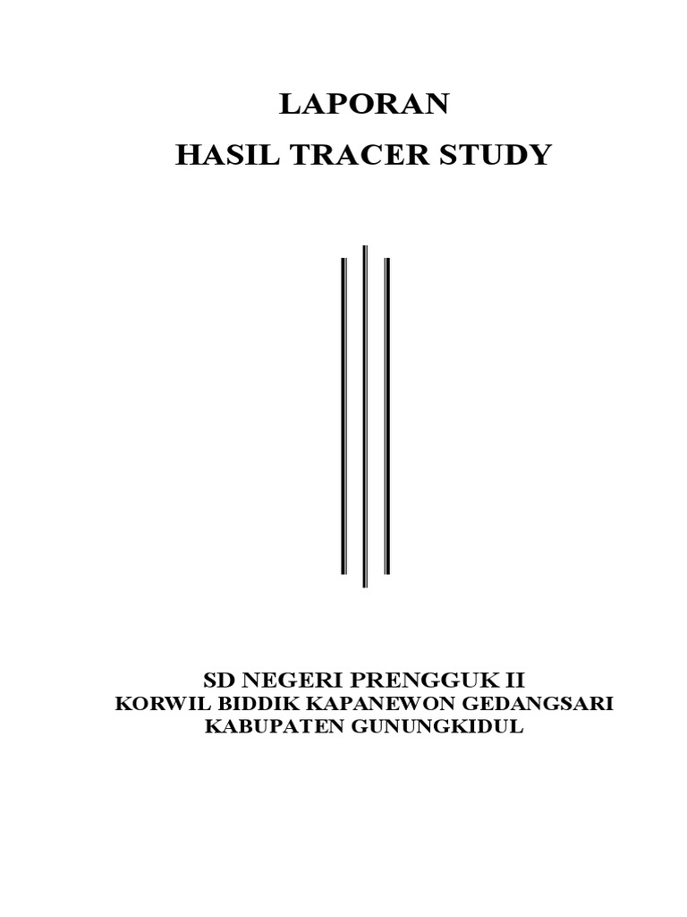 Laporan Hasil Tracer Study | PDF