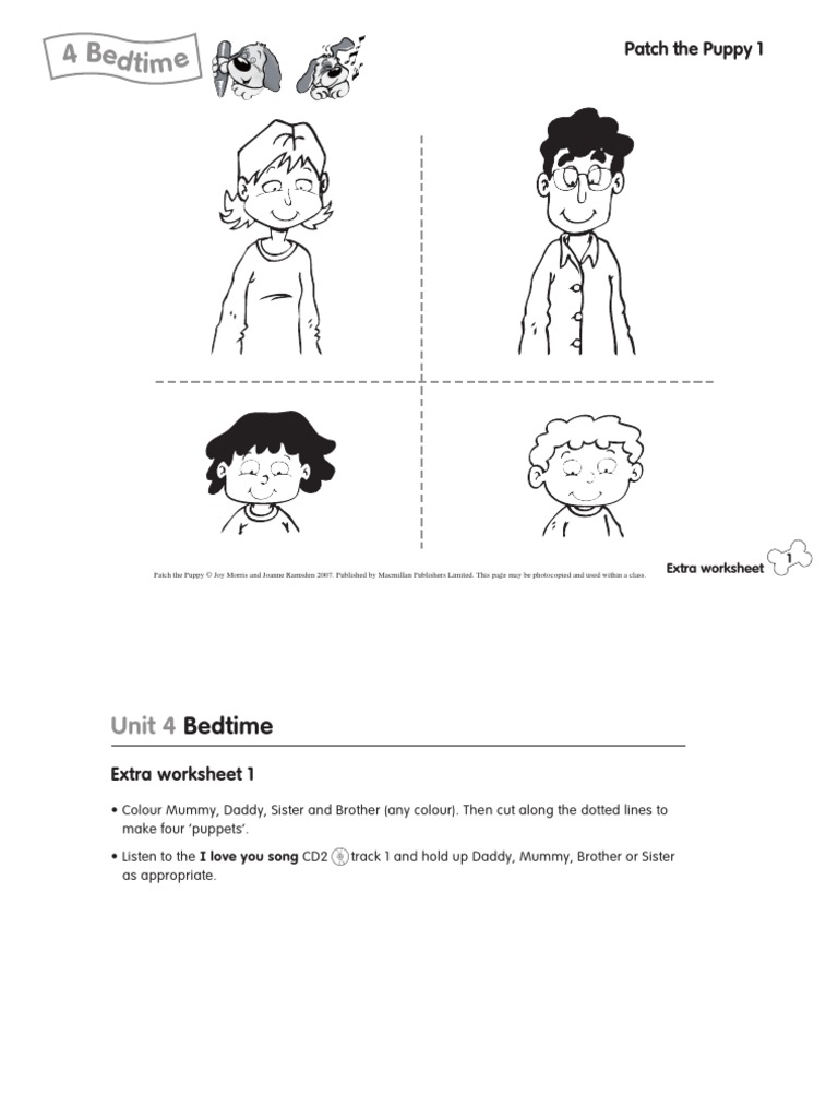 PP1 WS4 Bedtime | PDF