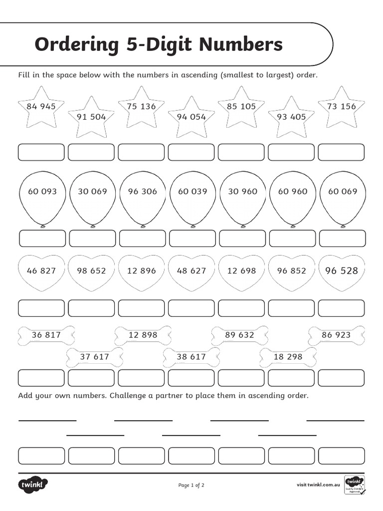au-n-2548720-5-digit-place-value-worksheets_ver_2 | PDF