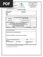 Radiology Request Form Guidelines | PDF