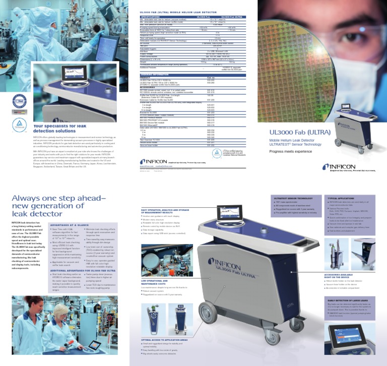 Ul 3000 | PDF | Sensor | Vacuum