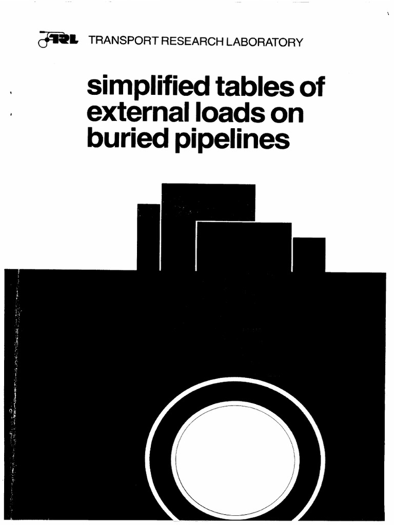 2p Simplified Tables of External Loads On Buried Pipelines Compress | PDF
