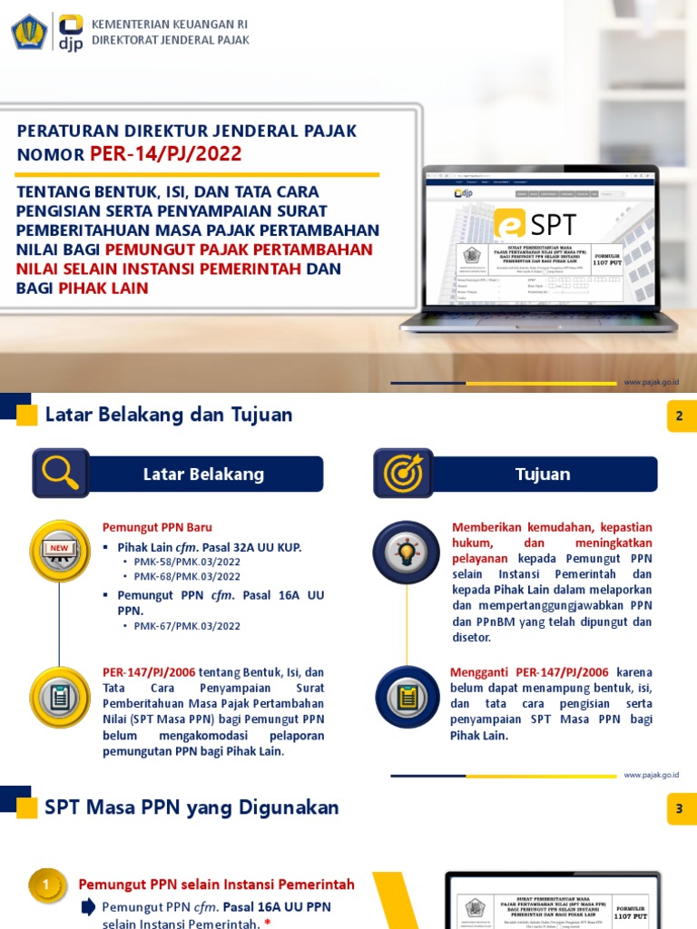 PER-14 - PJ - 2022 SPT Masa PPN 1107 PUT | PDF