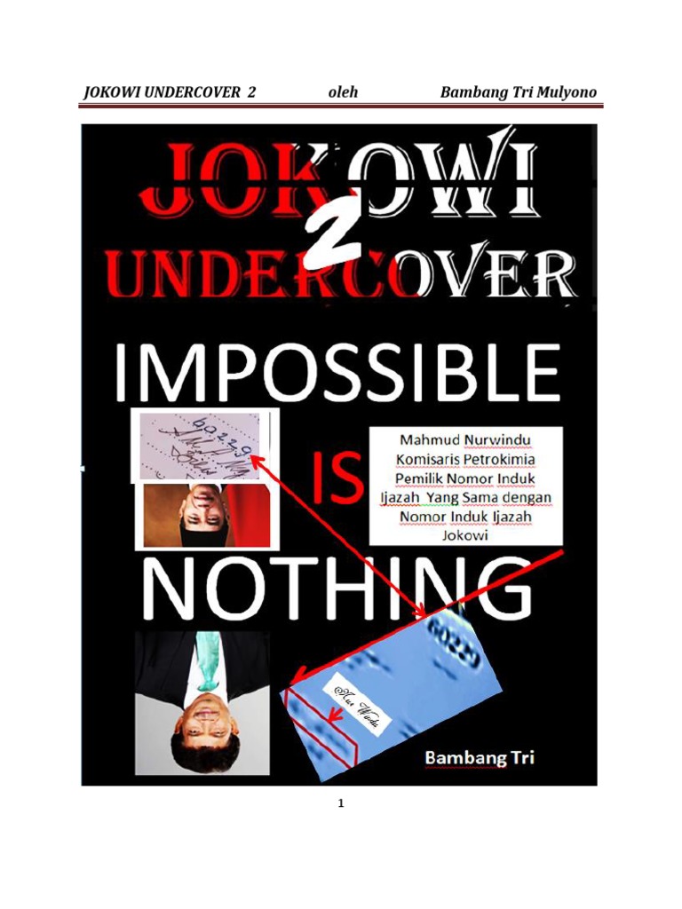 Jokowi Undercover 2 | PDF