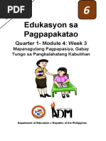 ESP 6 Q2 Module 1 - v3 | PDF