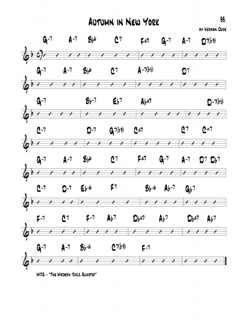 Real Book - CHORD CHART - Page - 033 | PDF