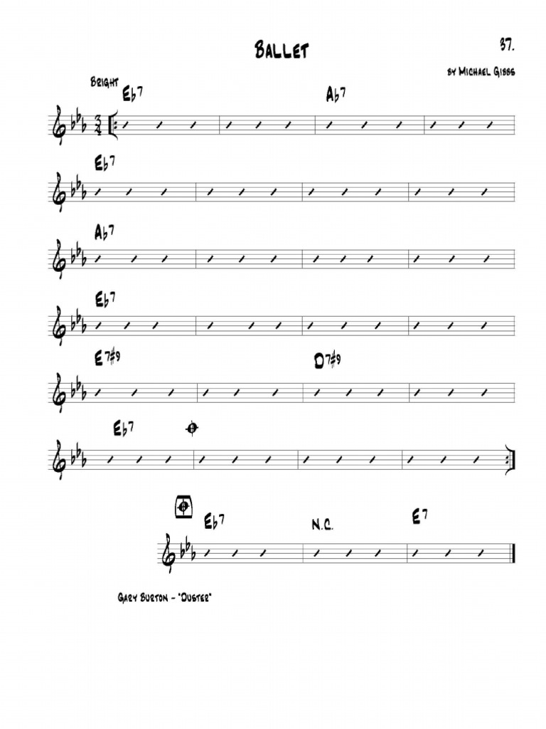 Real Book - CHORD CHART - Page - 037 | PDF