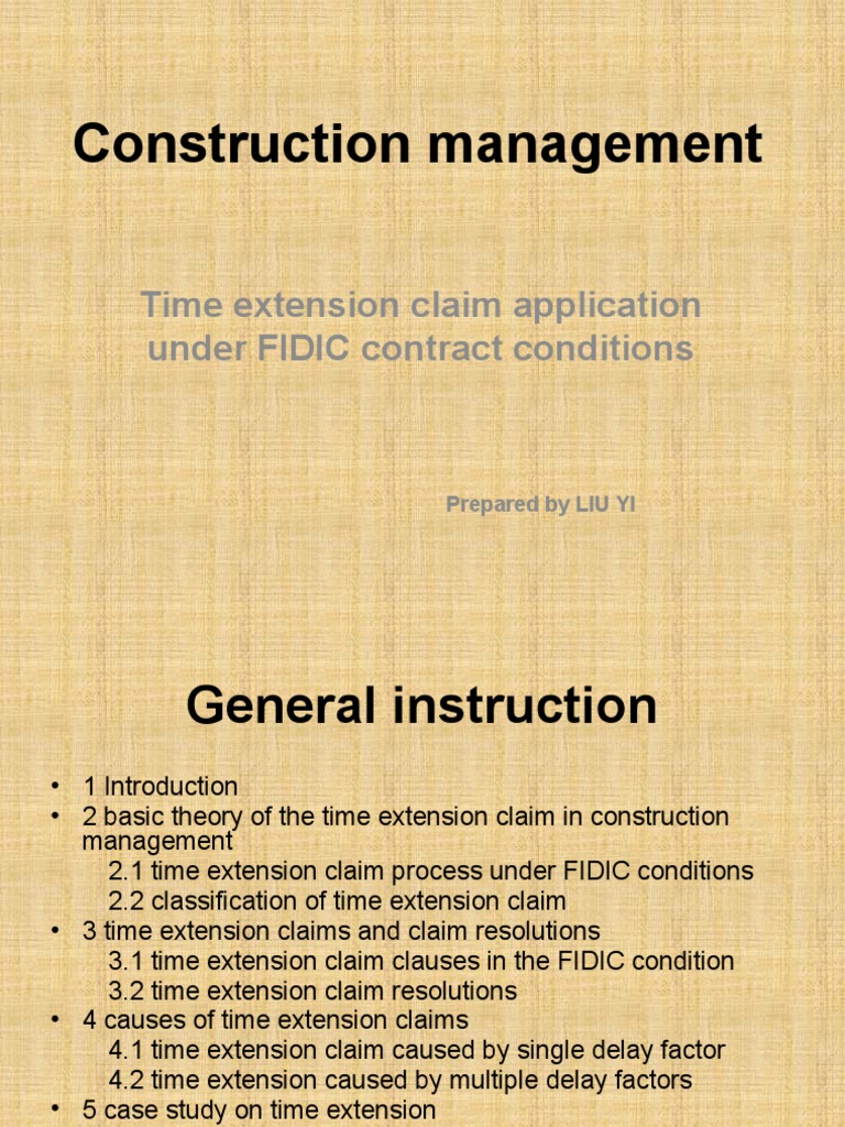 Construction Management - Time Extension | PDF | Mediation | Justice