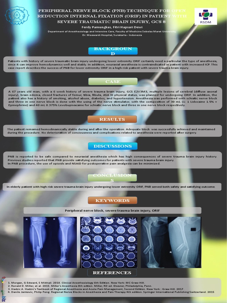 Peripheral Nerve Block (PNB) | PDF | Anesthesia | Traumatic Brain Injury