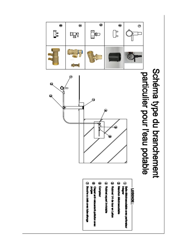 Schéma Branchement Aep PDF | PDF