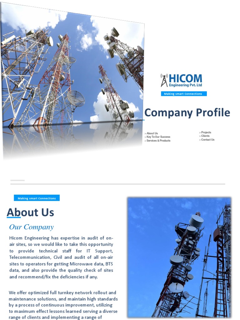 Hicom Eng PVT Profile | PDF | Service Industries | Information And ...