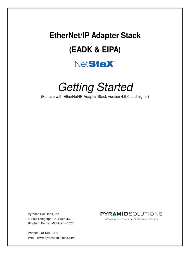 Getting Started - Adapter | PDF | Network Socket | Computing