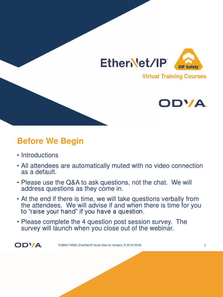 QS1 CS1 - EtherNetIP and CIP Safety - Virtual | PDF | Internet Protocol Suite | Osi Model