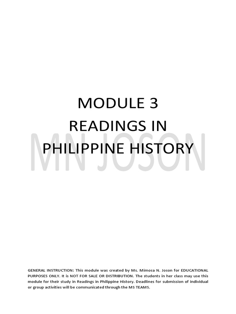 MODULE 3 in RPH v2 | PDF | Dress | Intention