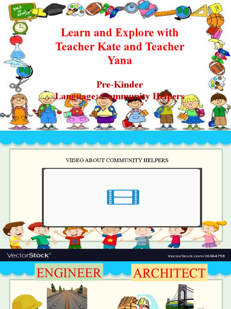 Community Helpers for Pre-K Learners | PDF | Cooking, Food & Wine ...