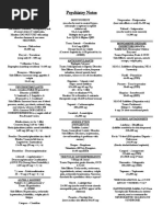 Psych - H&P Template | PDF | Cognition | Abnormal Psychology