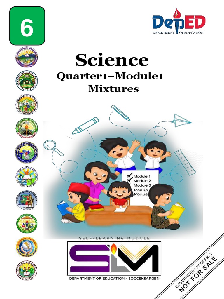 S6MT 1Q w1 3 MELC1 SLM MIXTURES FinalCopy09082020 | PDF | Mixture | Colloid