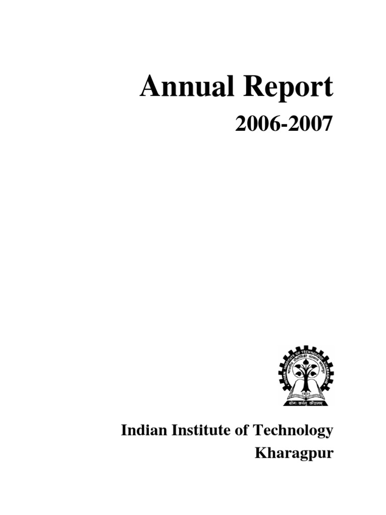 Iit KGP 06 07 | PDF | Engineering | Science And Technology
