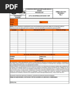 Modelo de Acta de Entrega de Epps | PDF