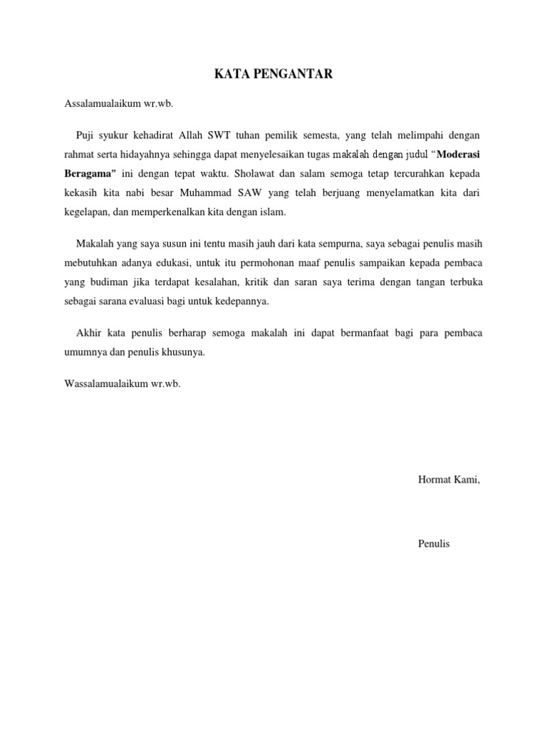 Makalah Moderasi Beragama | PDF Makalah Moderasi Beragama | PDF