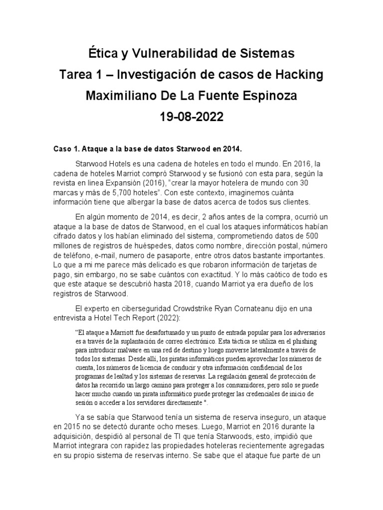 Tarea 1 - Eti | PDF | Secuestro de datos | Yahoo!