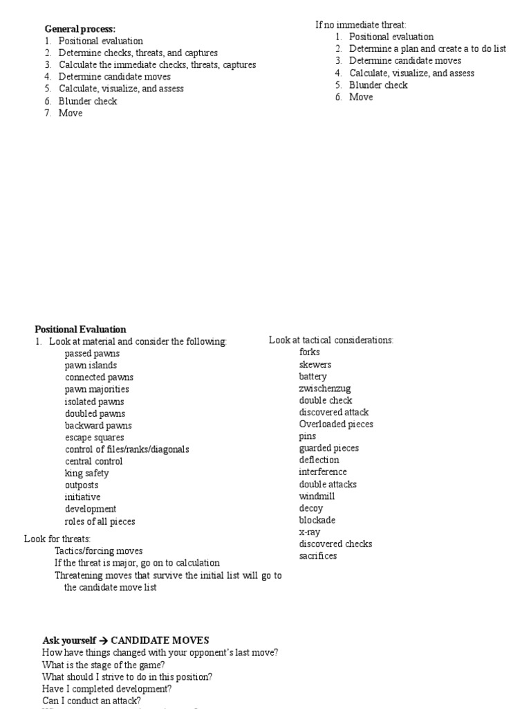 Chess Decision Making | PDF | Game Theory | Chess