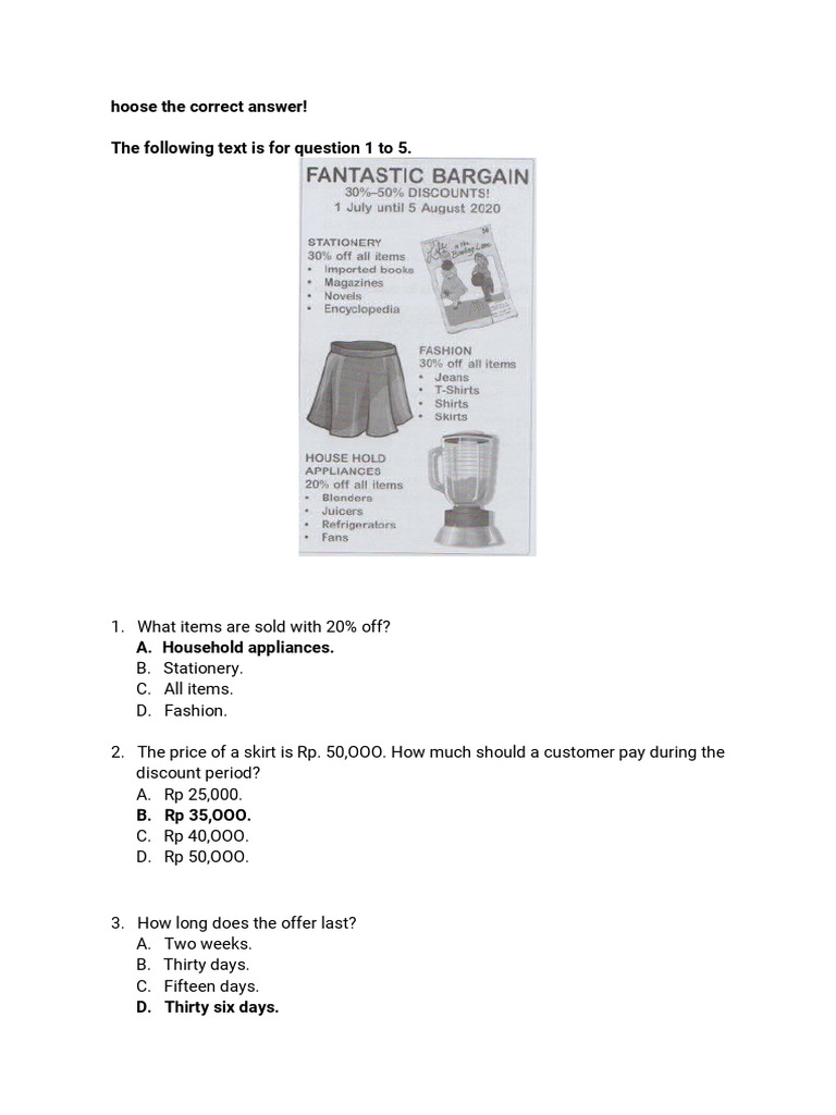 SOAL ADVERTISEMENT A-D LENGKAP | PDF | Food And Drink | Foods