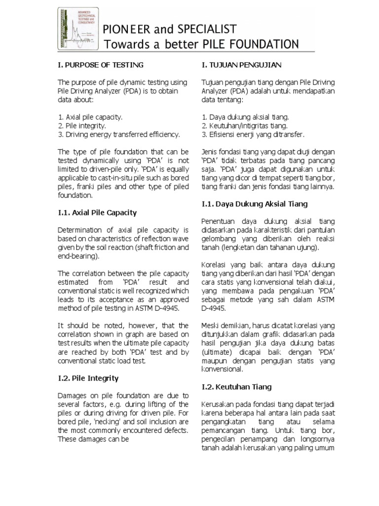 Metoda PDA-Test - Feb2008 | PDF