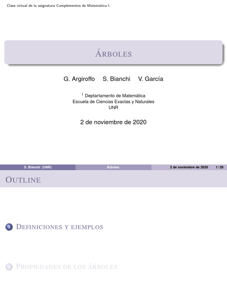 7 Arboles | PDF | Teoría de grafos | Matemáticas