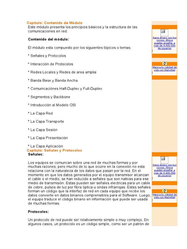 Conceptos Basicos de Redes | PDF | Red de computadoras | Modelo osi