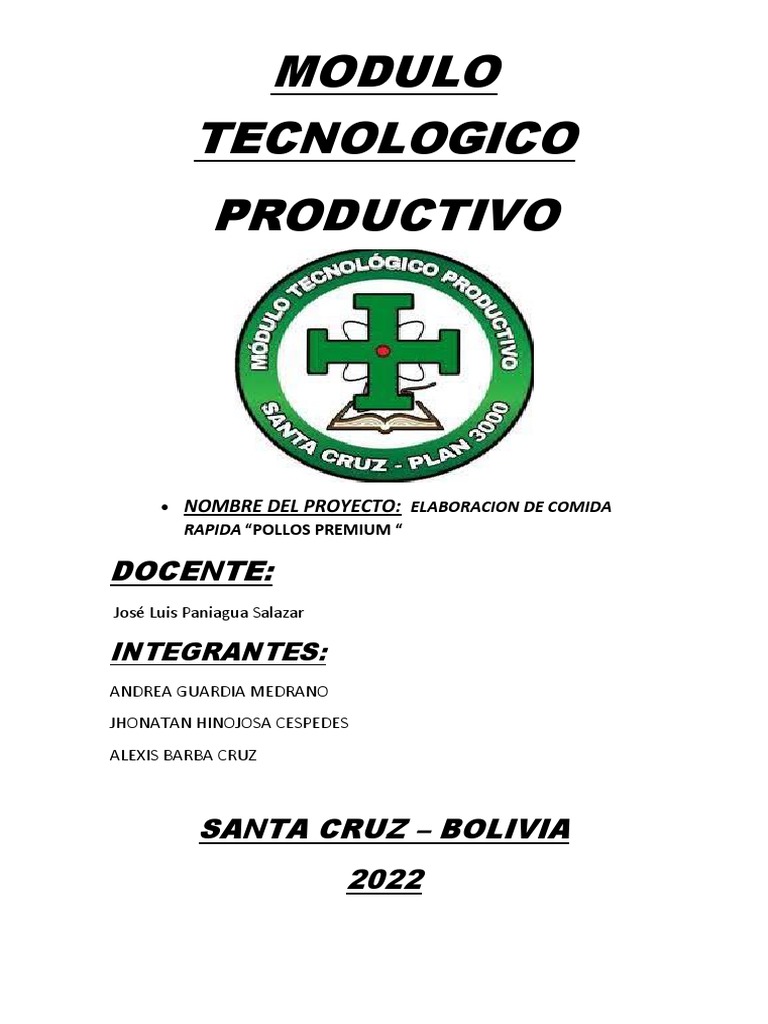 Elaboracion de Comida Rapida de Pollo Premium | PDF | Alimentos | Marketing
