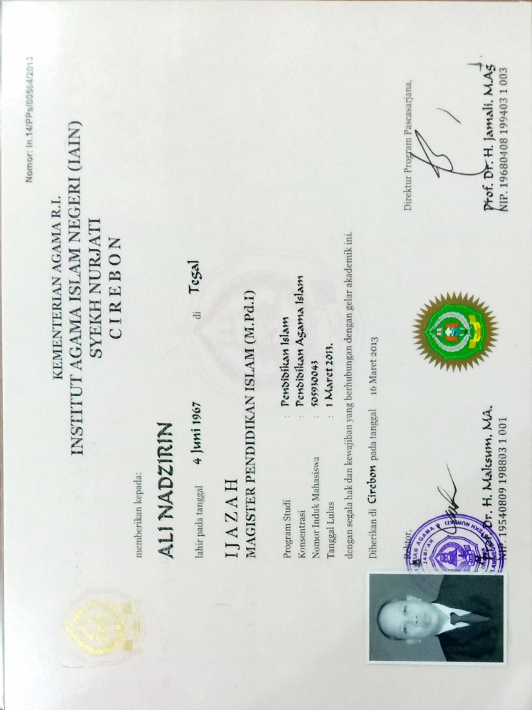 Ijazah S2 | PDF