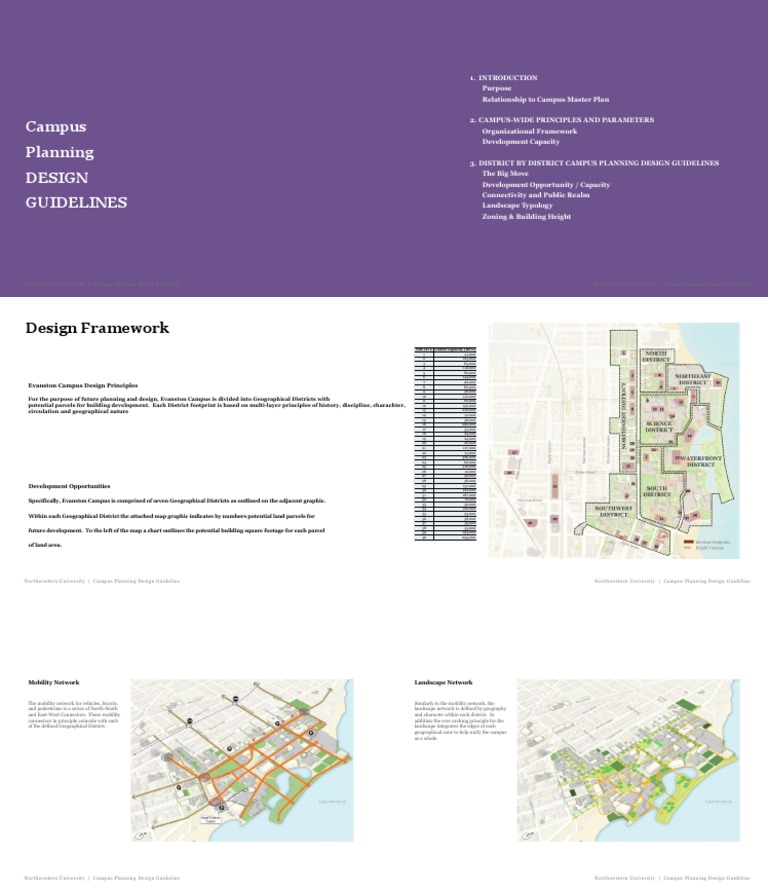 32 0000 Campus Planning Design Guidelines | PDF