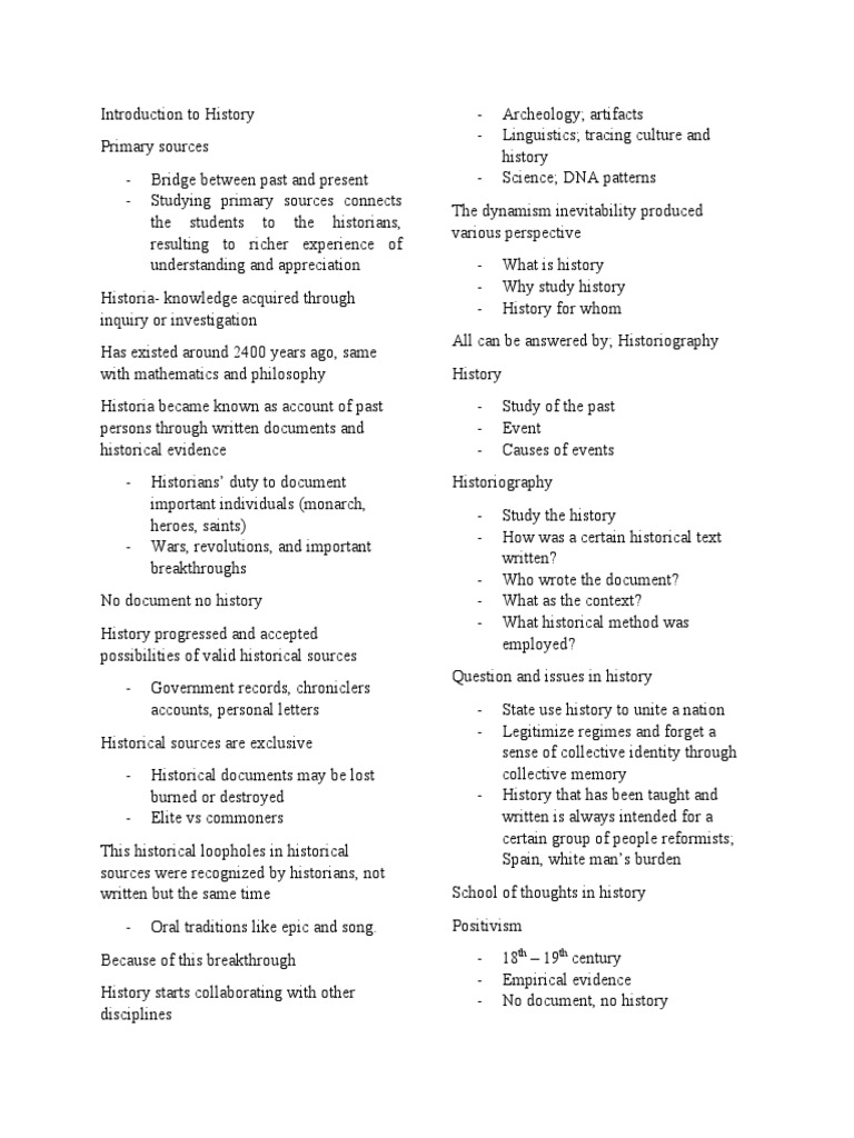 Introduction to Historiography | PDF | Primary Sources | Historian