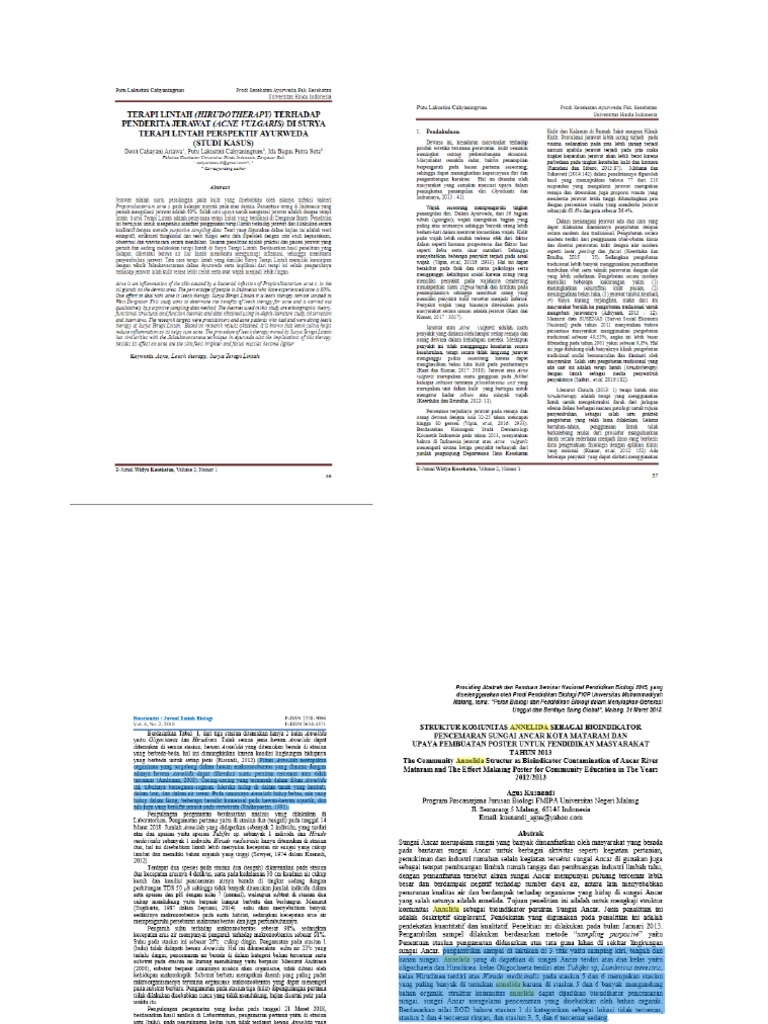 Gambar Annelida | PDF