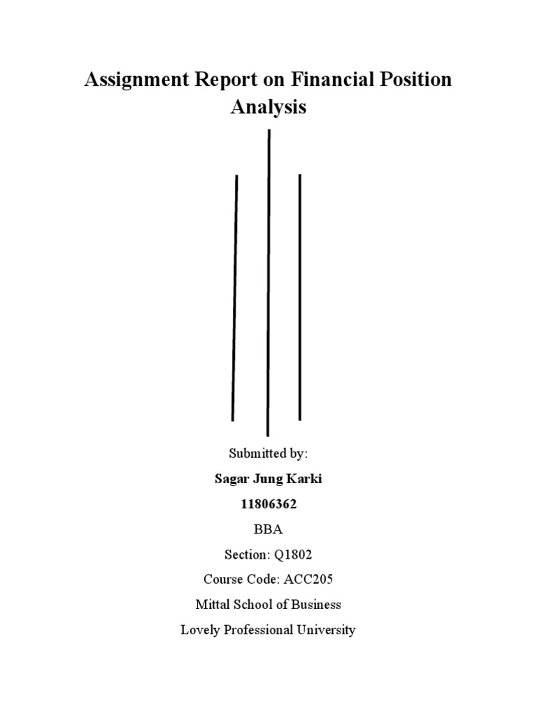 Accounts Report 1 | PDF | Expense | Revenue