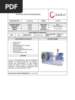 Ficha Técnica de Maquinaria | PDF | Herramientas | Science