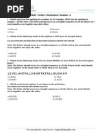 LOGIQIDS Worksheet | PDF | Mathematics | Mathematical Objects