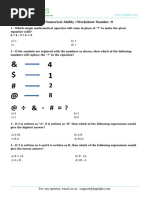 Instructions: Logiqids Logical Reasoning Exam - Sample Paper Grade 6 | PDF | Teaching Mathematics